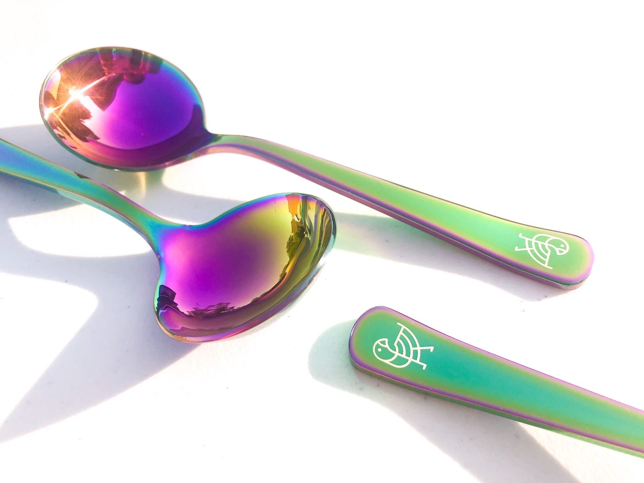Engraved Rainbow Little Dipper Spoon – Carrier Roasting Co.